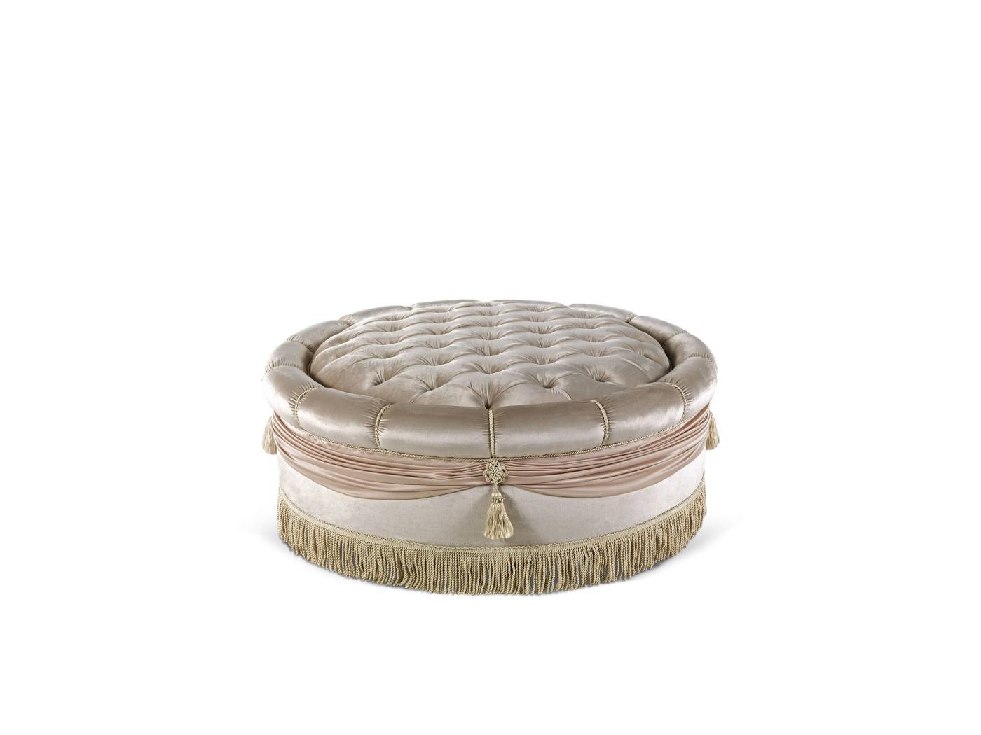 Italian luxury classic pouf and benches | Jumbo Collection