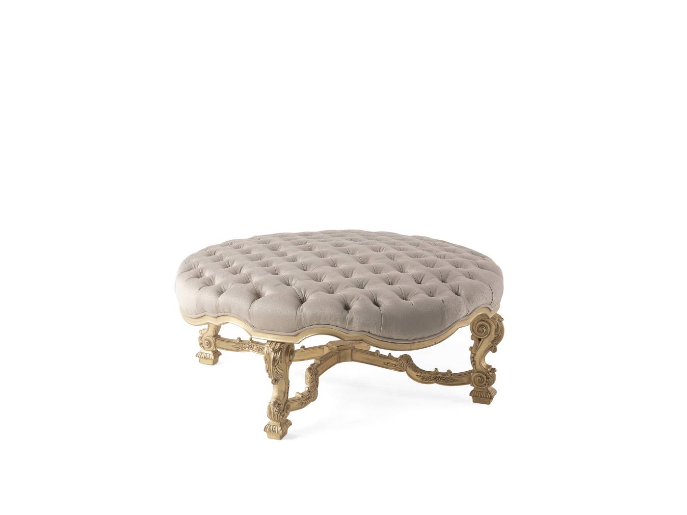 Italian luxury classic pouf and benches | Jumbo Collection
