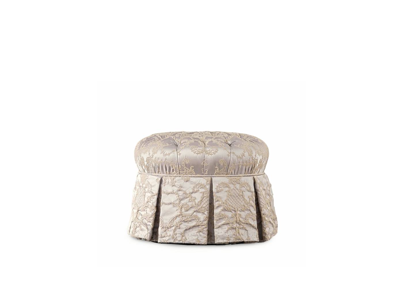 Italian luxury classic pouf and benches | Jumbo Collection