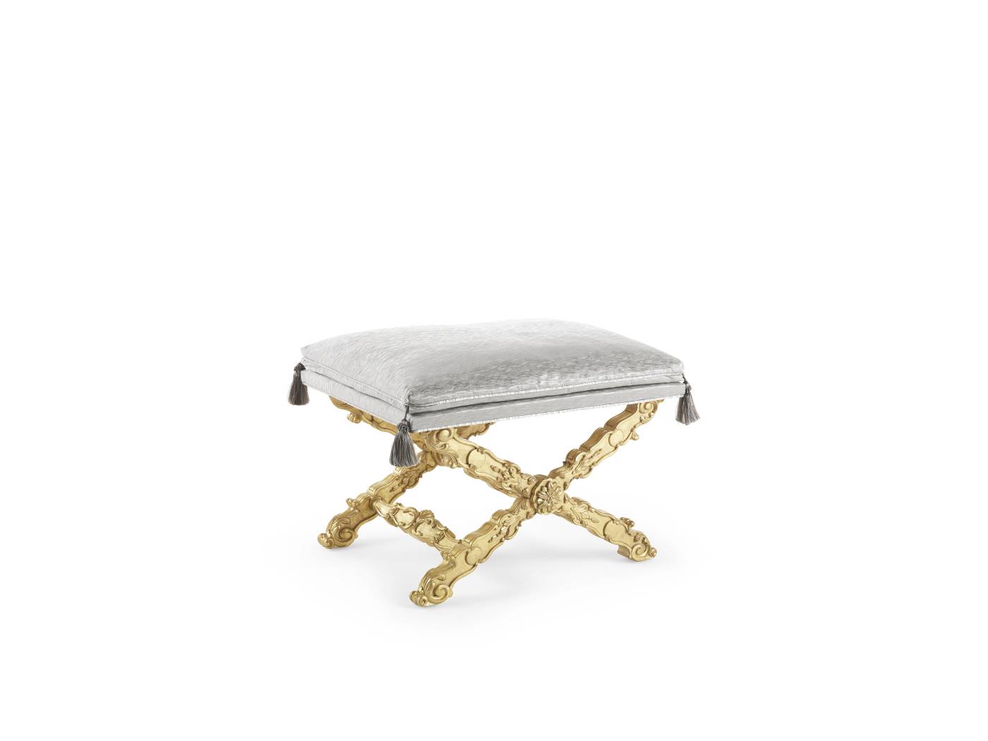 Italian luxury classic pouf and benches | Jumbo Collection