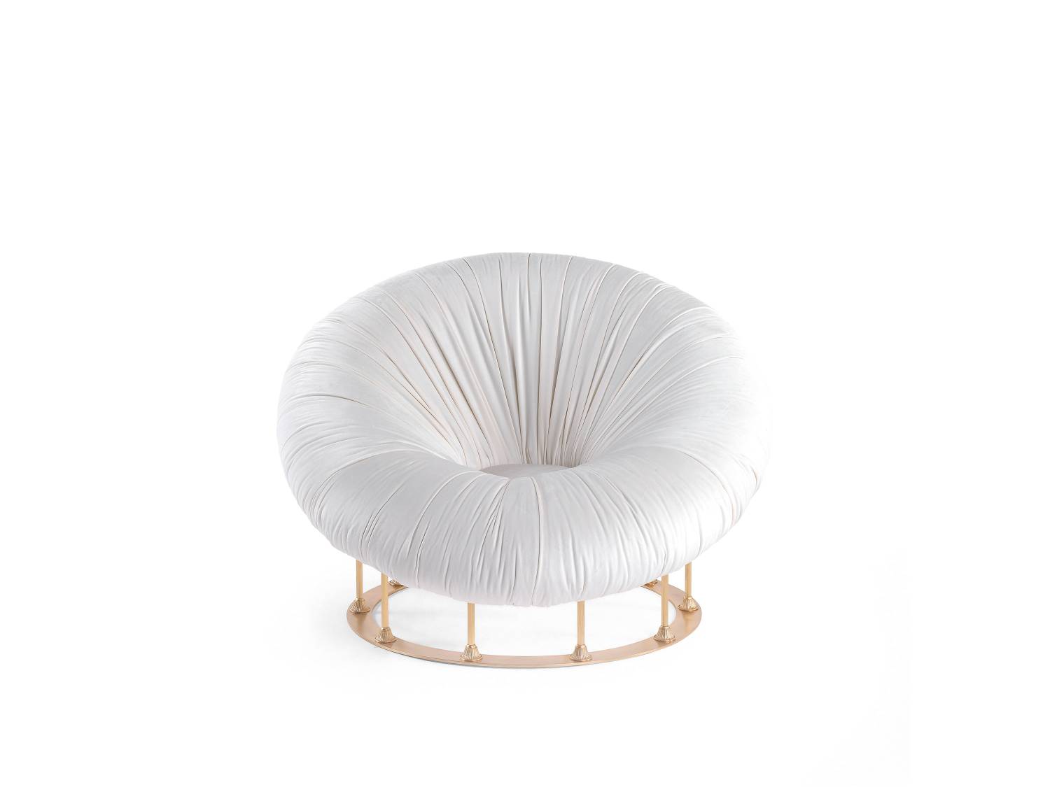 HAWKING armchair - luxury Oro Bianco collection - Italian classic ...