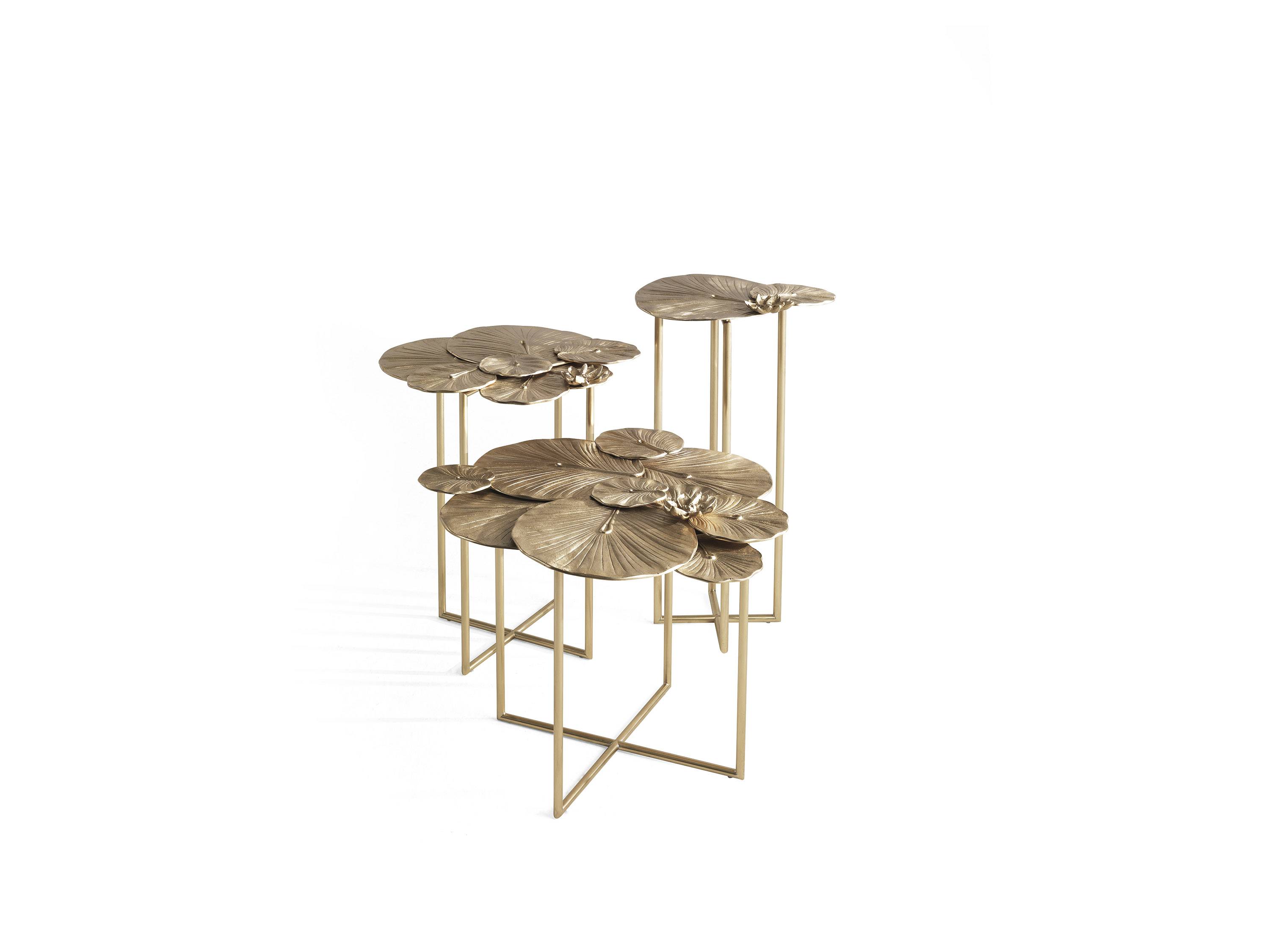 MONET low table - luxury classic low tables Made in Italy - Oro Bianco ...