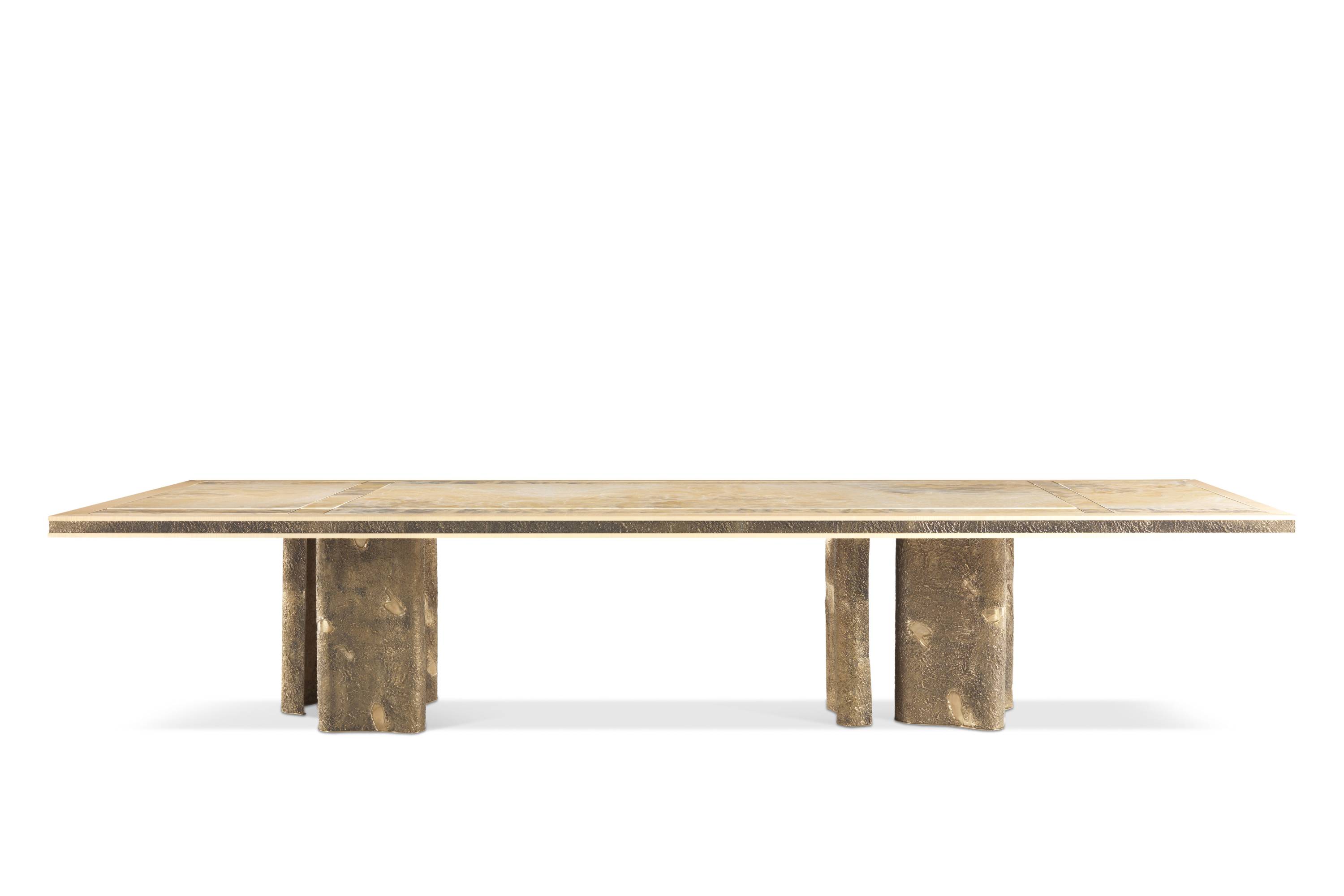 SHINTO dining table - Made in Italy high-end luxury dining tables - Oro ...
