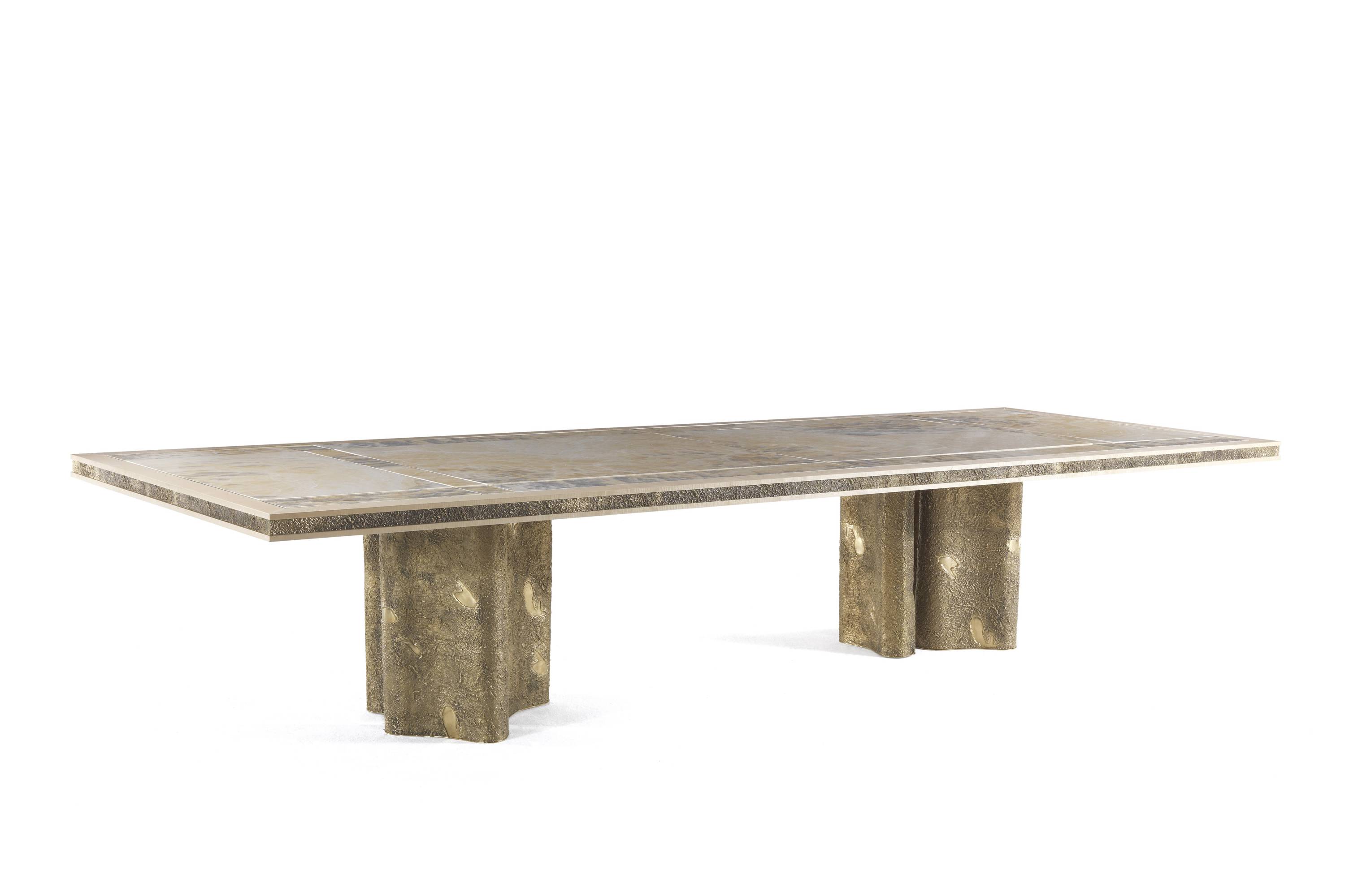 SHINTO dining table - Made in Italy high-end luxury dining tables - Oro ...
